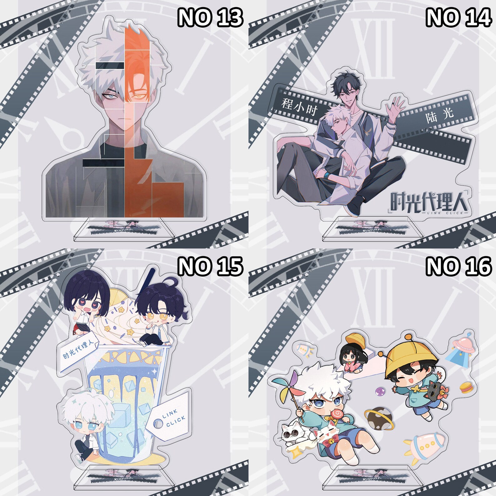 Link Click Acrylic Standee Buy 2 Get 1 Free, Link Click Figure Standee ...