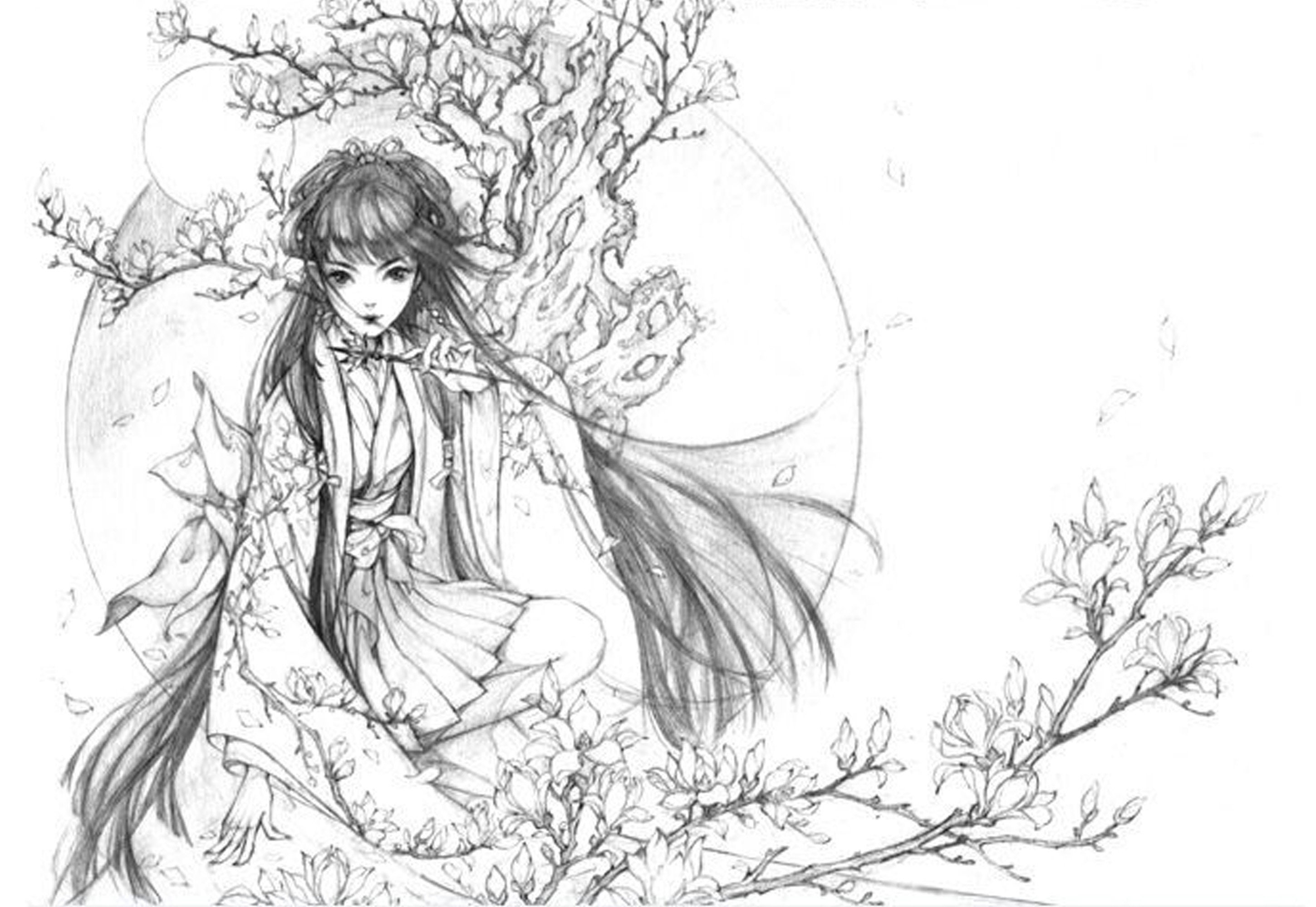 Colorful Time Chinese Coloring Book by Gu Ge Li 时花照影古戈力 - Etsy