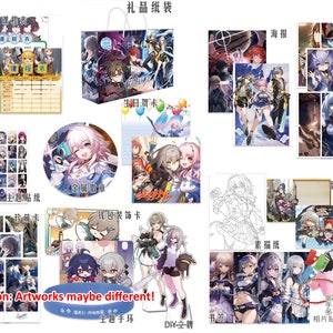 Honkai Star Rail Gift Kit, Honkai Star Rail Gift Bag, Honkai Star Rail ...