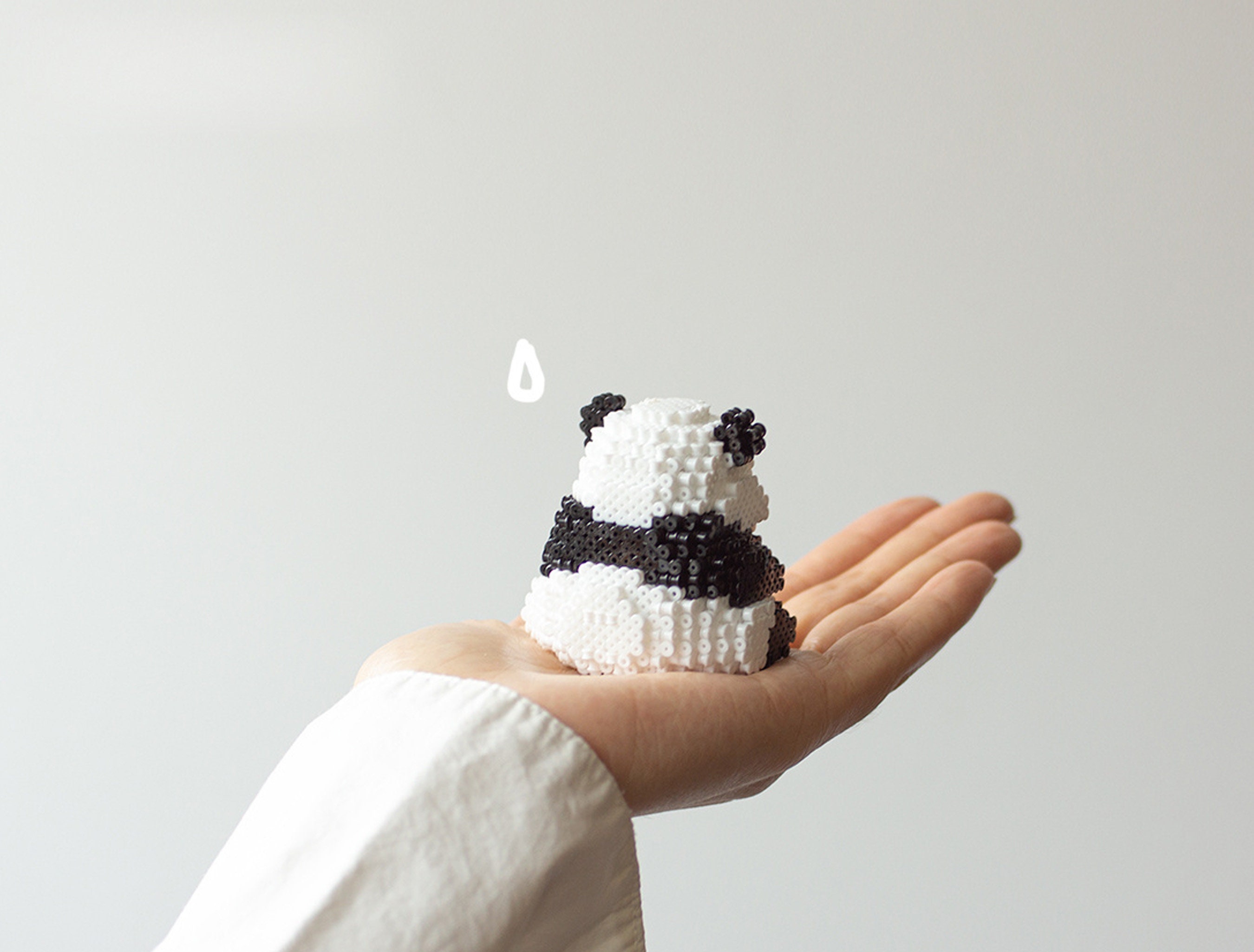 Instant Download Panda 3D Perler Bead Pattern - Etsy Canada