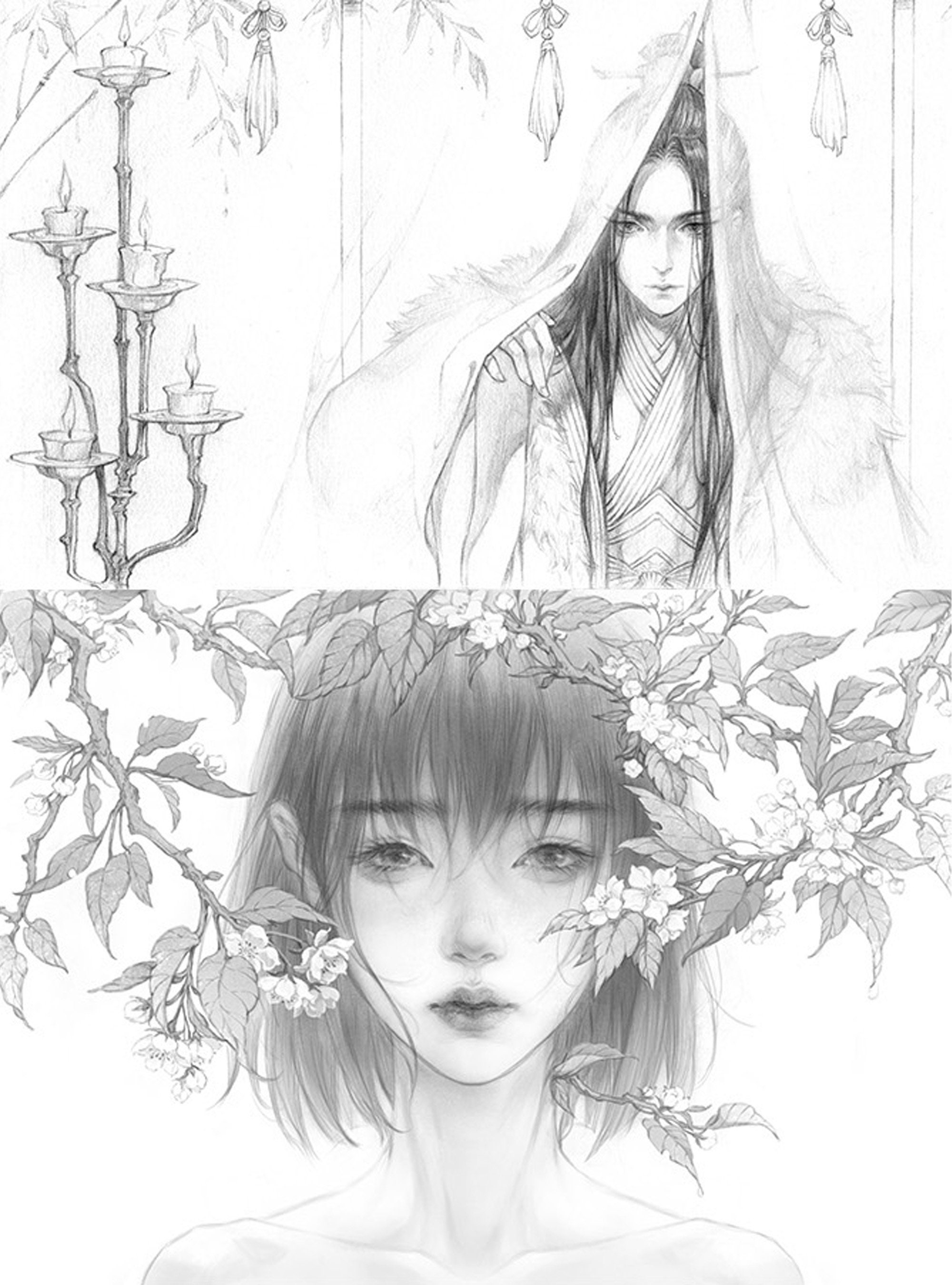 Colorful Time Chinese Coloring Book by Gu Ge Li 时花照影古戈力 - Etsy