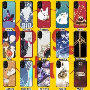 Honkai Star Rail Mobile Phone Case, Cipher, Hyacine, Castorice ...