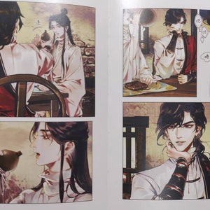 Official TGCF Comics, Tian Guan Ci Fu Manga, Heaven Official's Blessing ...