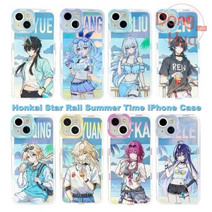 Honkai Star Rail Clear iPhone Case, Jingliu, HSR Mobile Phone Case ...