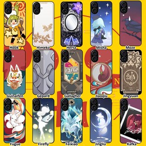 Honkai Star Rail Mobile Phone Case, Cipher, Hyacine, Castorice ...