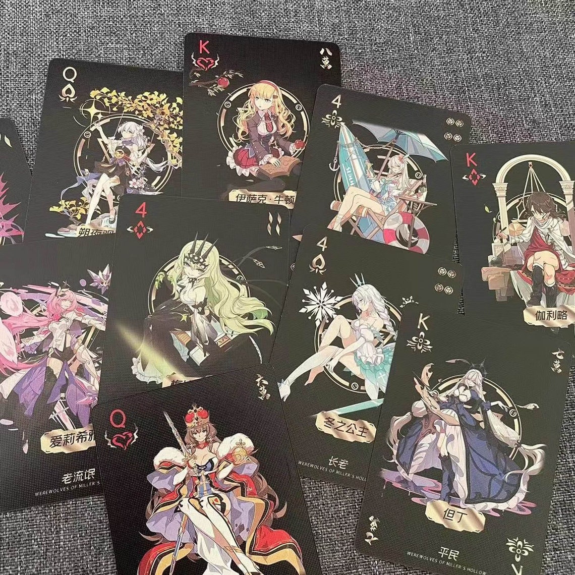 Honkai Impact 3rd Playing Card Deck Honkai Impact 3rd Cards - Etsy