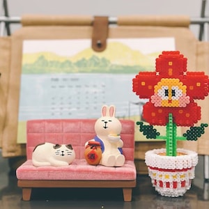 Instant Download Spring Flower Perler Bead Pattern - Etsy