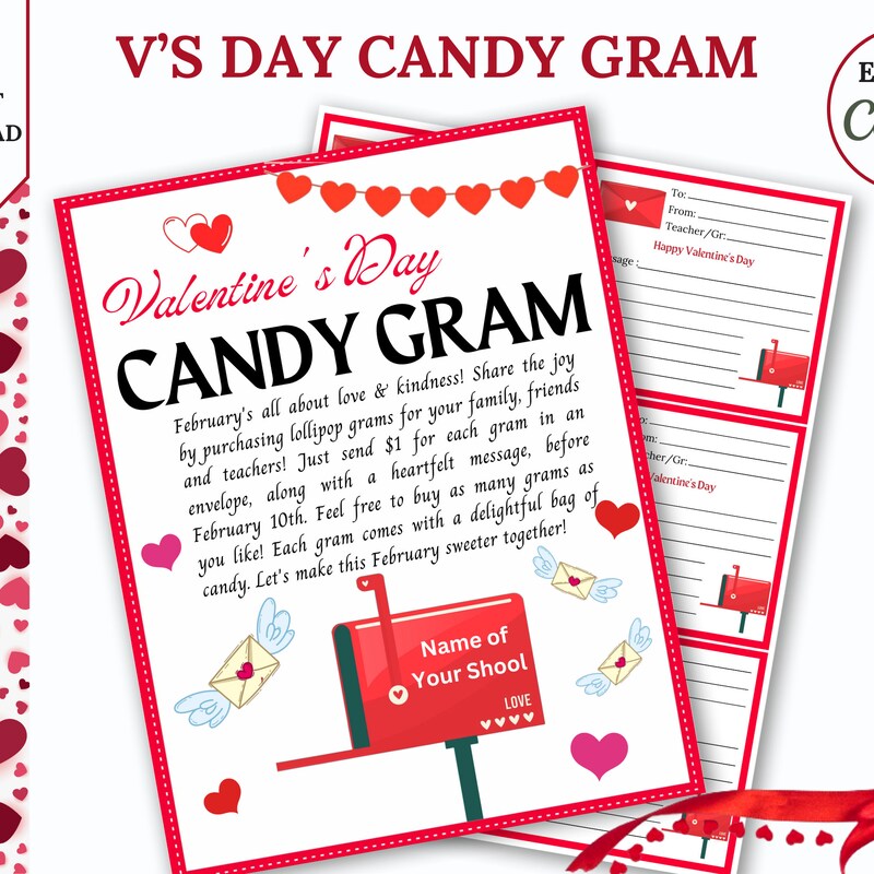 Teacher Gram Printables - Etsy