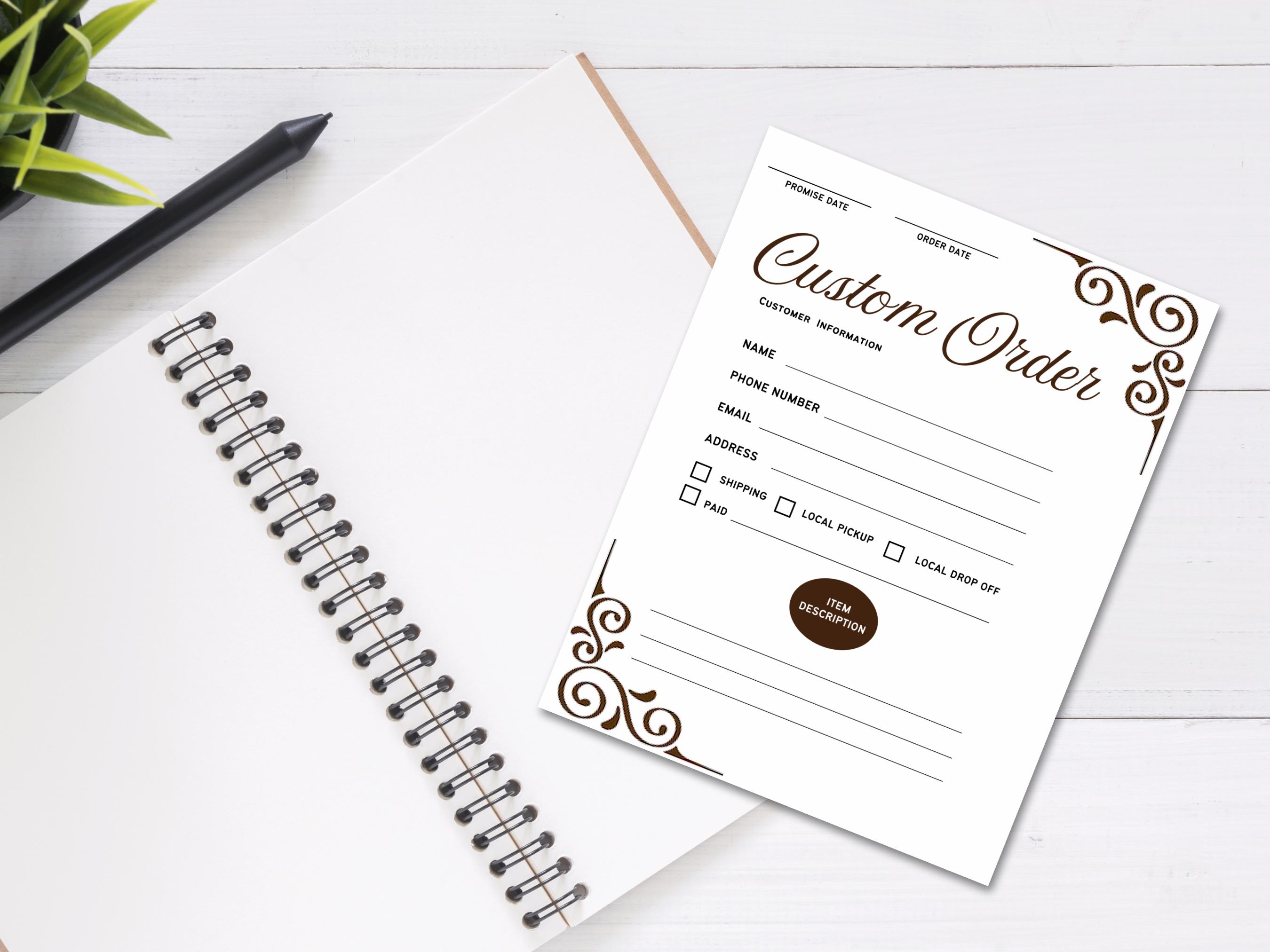 Editable CUSTOM ORDER Form, Easy Custom Order TEMPLATE, Versatile Order ... Editable CUSTOM ORDER Form, Easy Custom Order TEMPLATE, Versatile Order ...