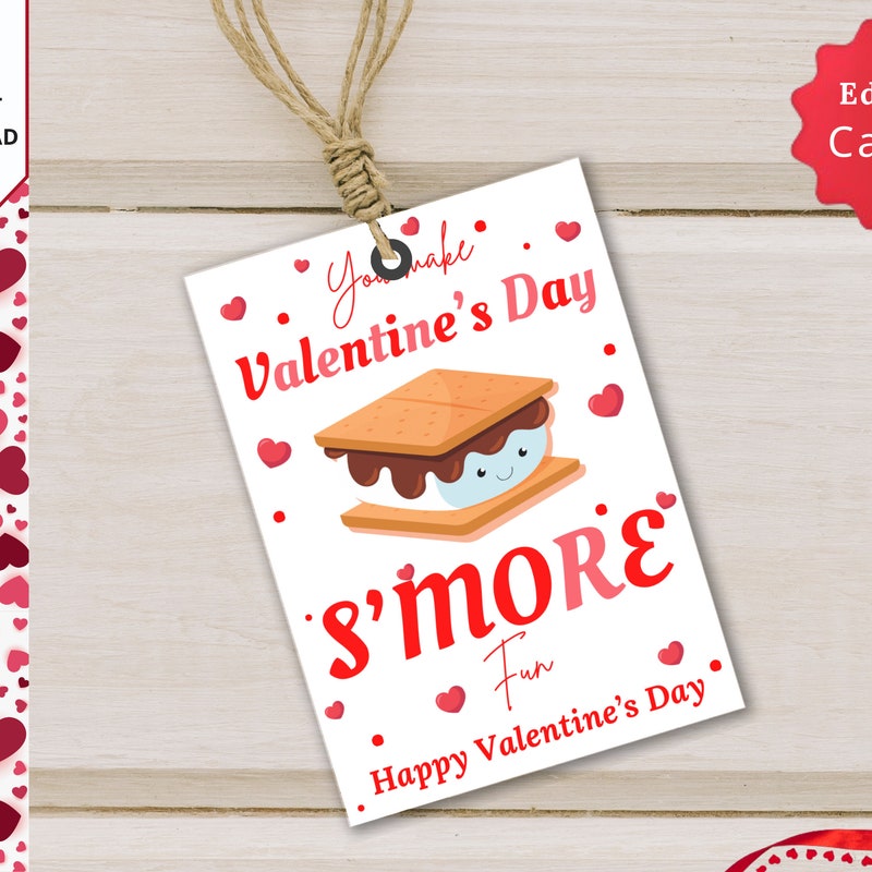 Smores Valentine - Etsy
