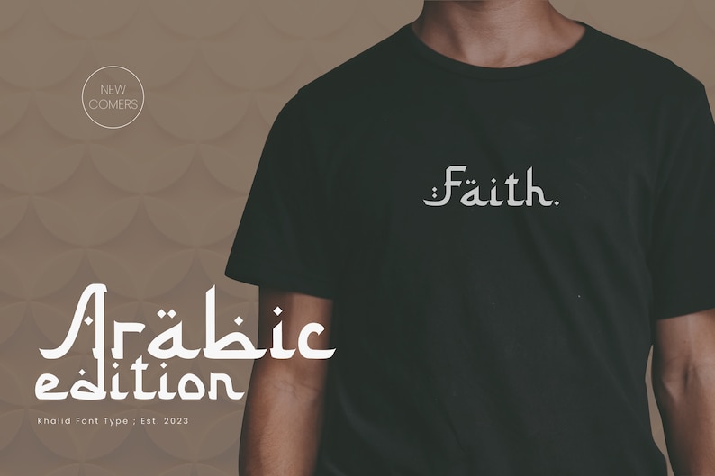Khalid - Arabic Font, Challigraphy Font, Religi Font, Moslem Font ...