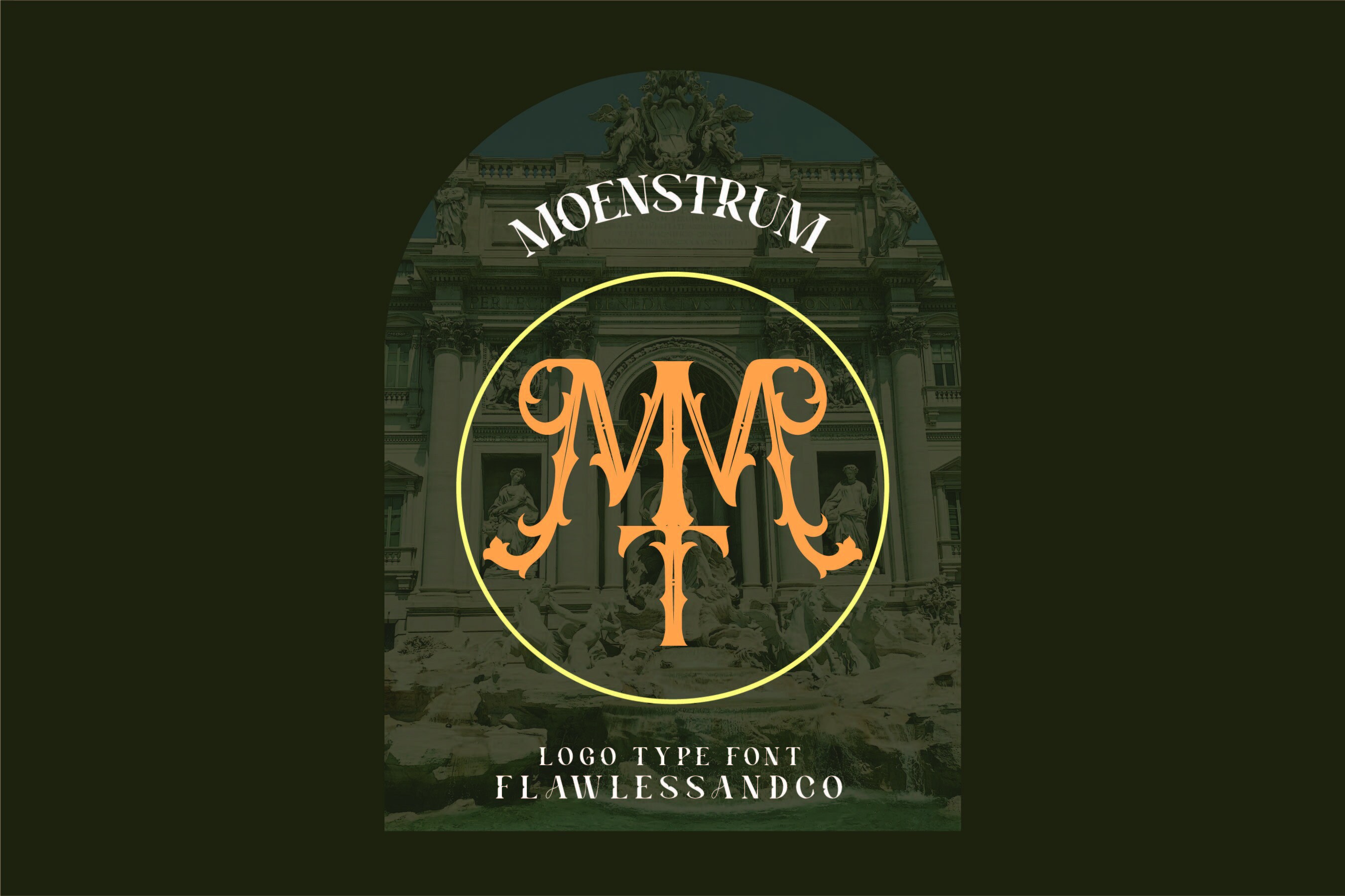 Moenstrum - Victorian Font, Blackletter Font, Canva Font, Procreate ...