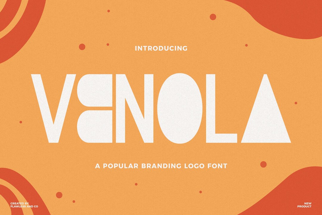 Venola - Display Font, Branding Font, Logo Typography, Modern Font ...