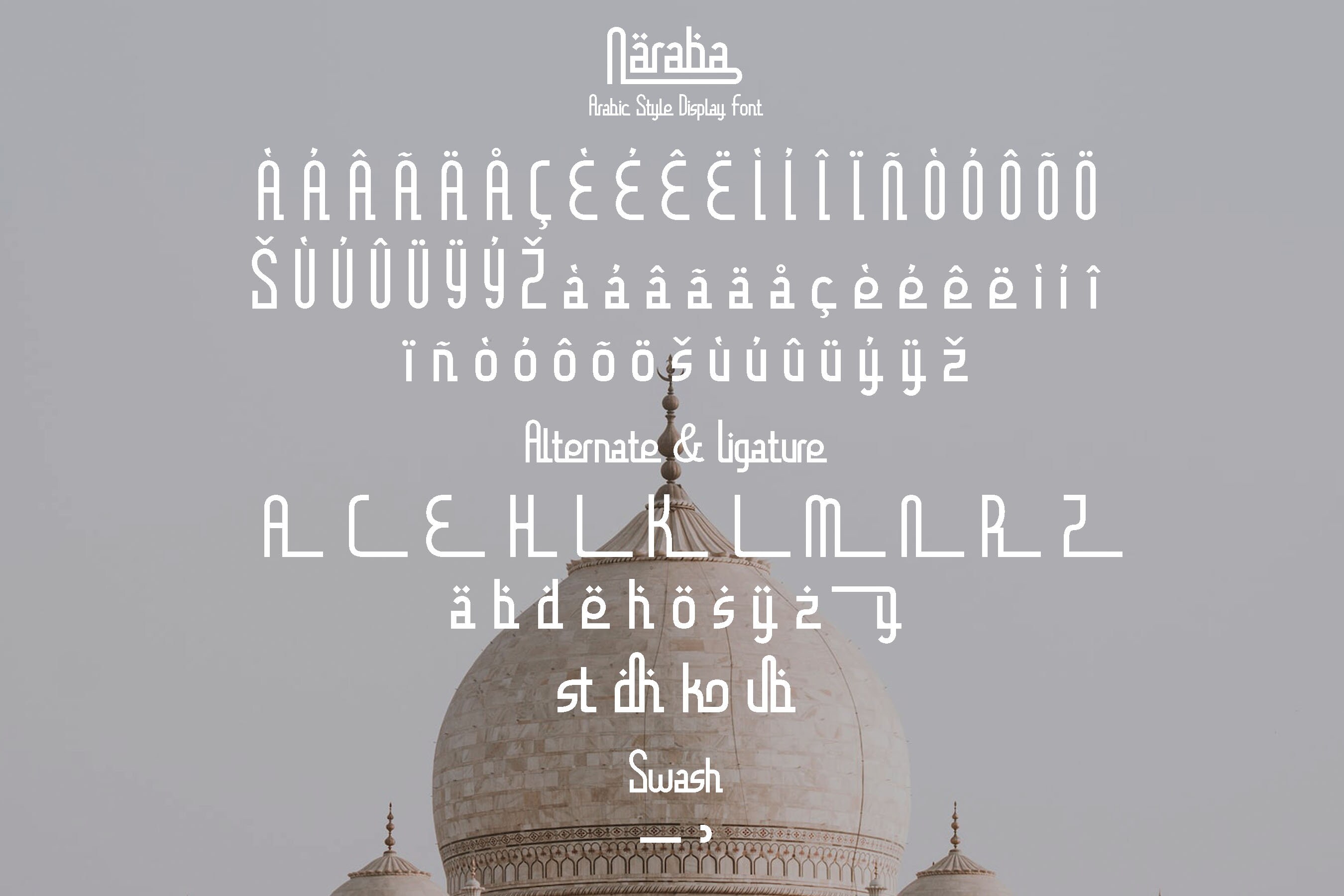 Naraba Ramadhan Arabic Font, Calligraphy Font, Religi Font, Moslem Font ...