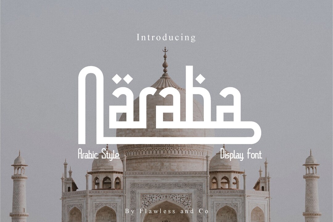 Naraba Ramadhan Arabic Font, Calligraphy Font, Religi Font, Moslem Font ...
