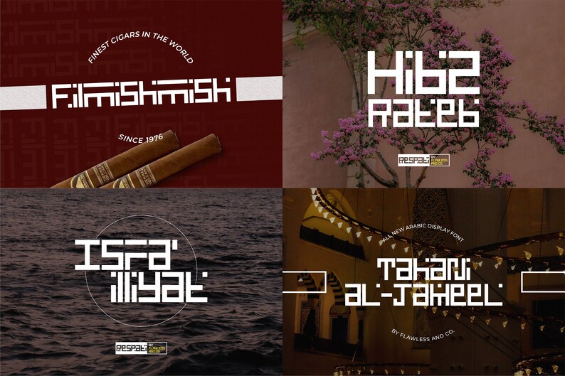 Modern Arabic Ramadan Style Bundle - Canva Font, Procreate Font, Cricut ...