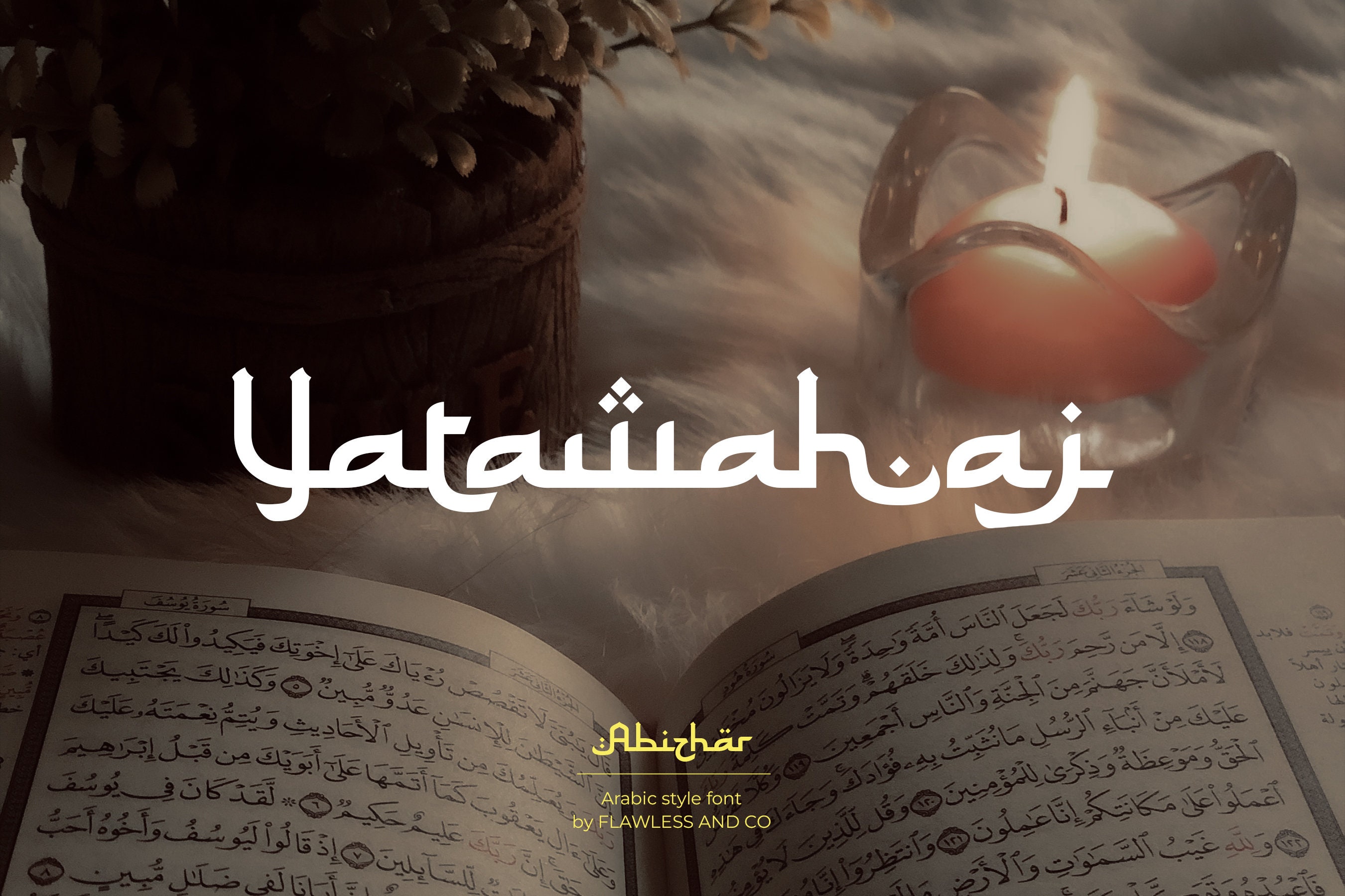Abizhar Ramadhan Arabic Font, Challigraphy Font, Religi Font, Moslem ...
