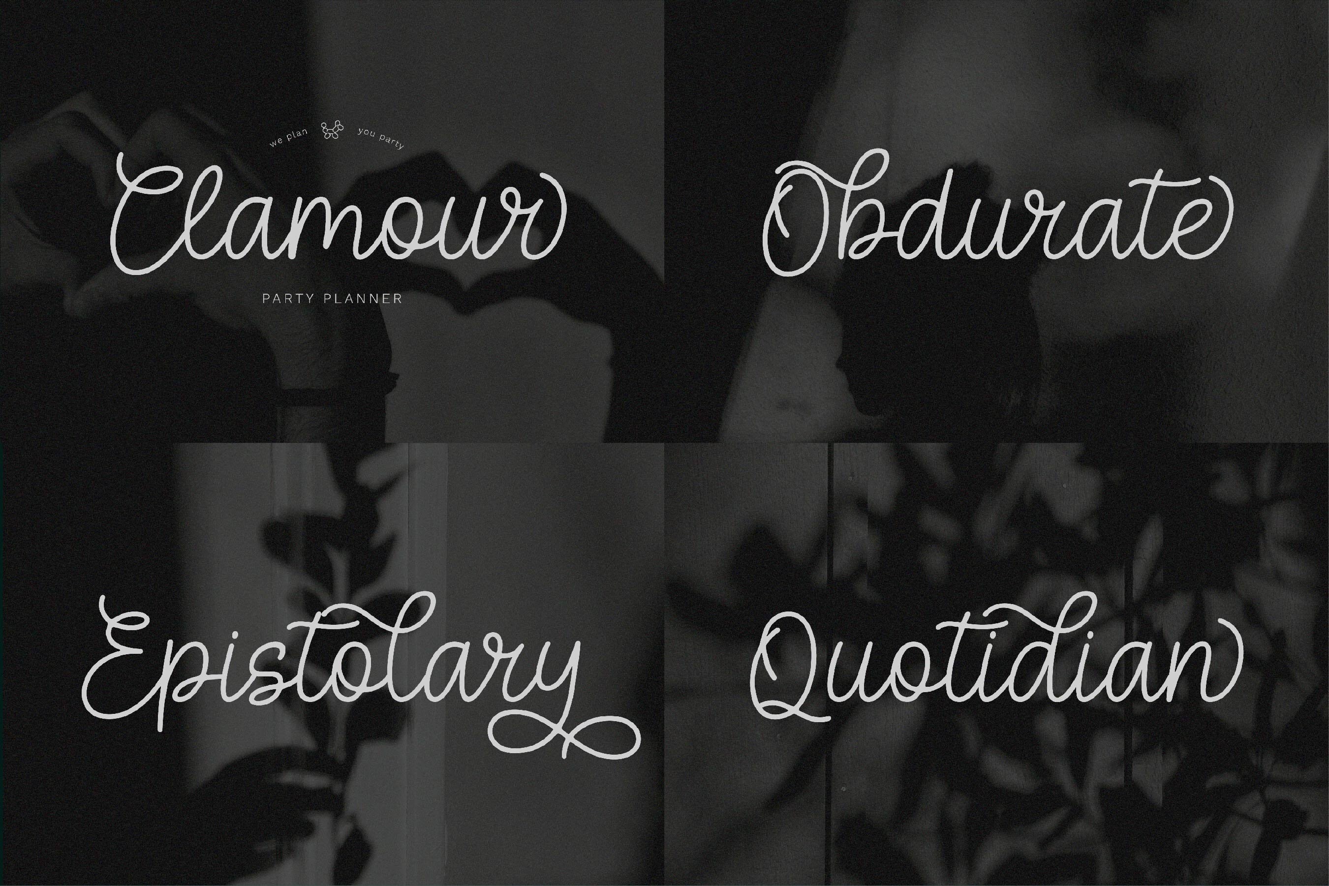 Elegant Script Font Bundle Script Font, Signature Font, Handwritten ...