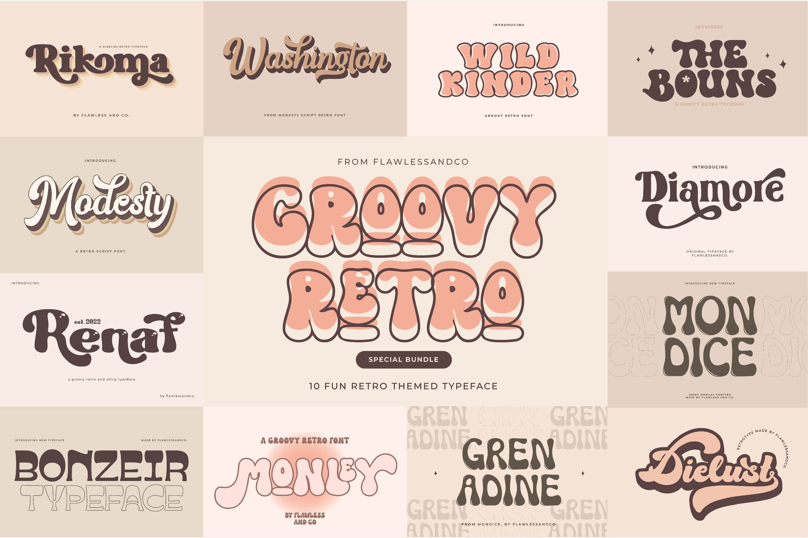 Special 44 Fonts Bundle - Script Font, Serif Font, Cricut Font ...