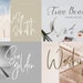 Modern Script Bundle Cricut Fonts Procreate Fonts Canva - Etsy