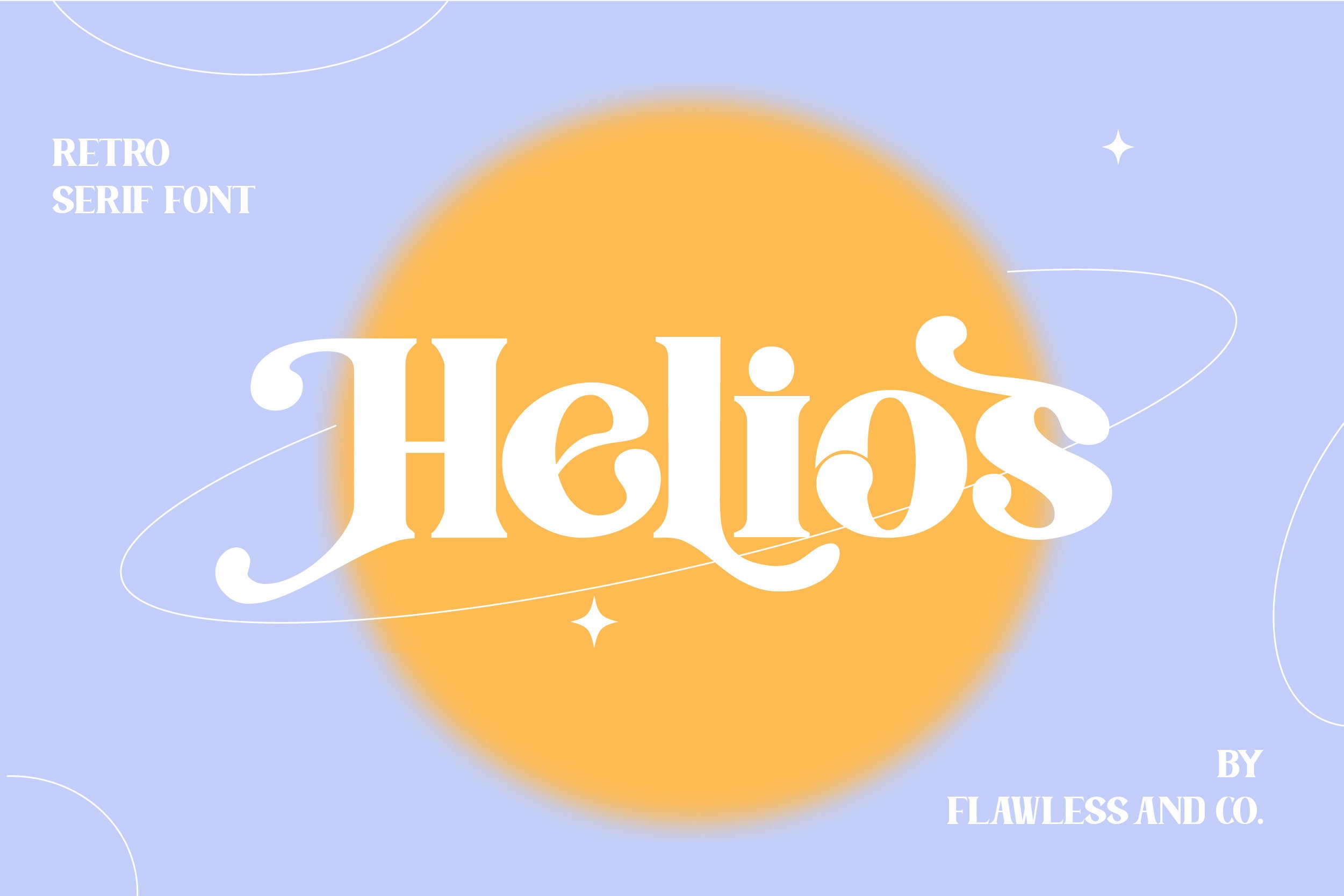 Helios Modern Retro Font Serif Font Procreate Font Sans - Etsy