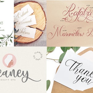 Modern Script and Retro Bundle With COMMERCIAL USE LICENSE - Serif ...