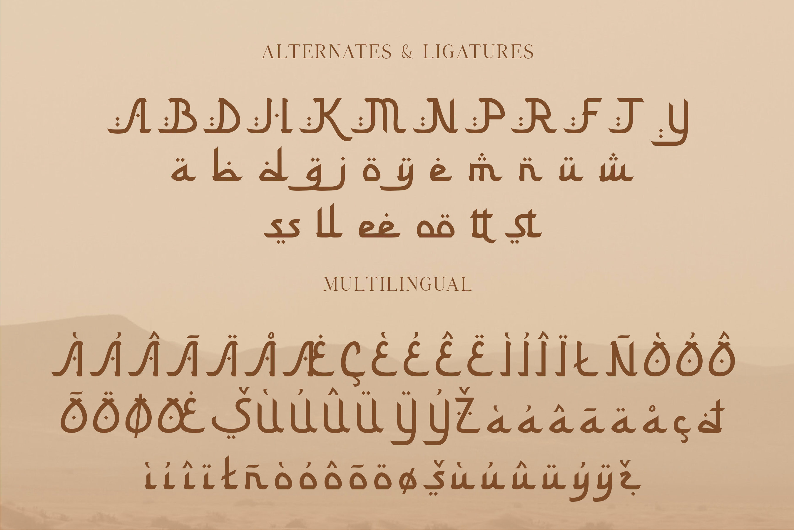 Khalid - Arabic Font, Challigraphy Font, Religi Font, Moslem Font ...