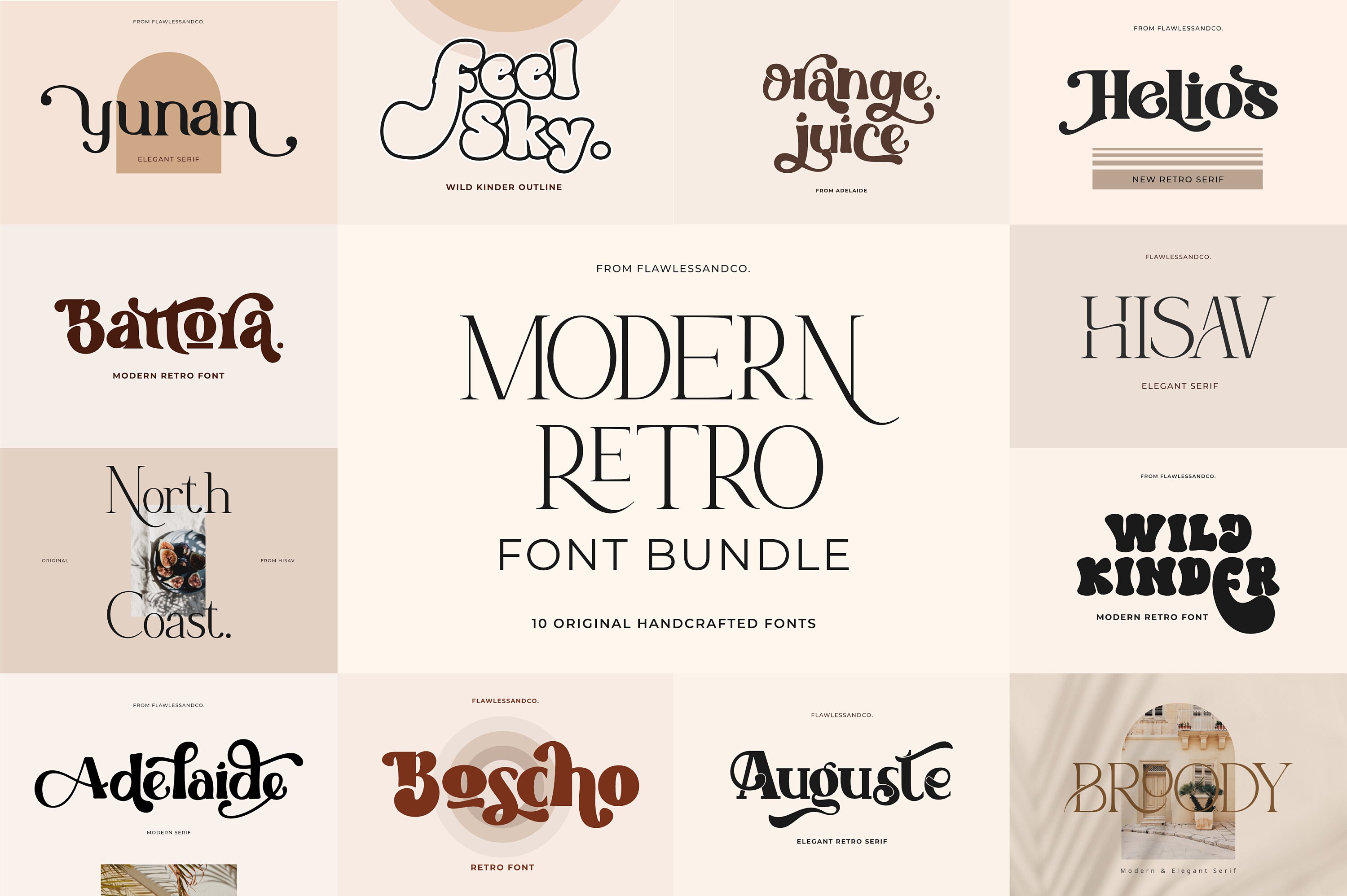 Special 44 Fonts Bundle Script Font, Serif Font, Cricut Font, Procreate ...