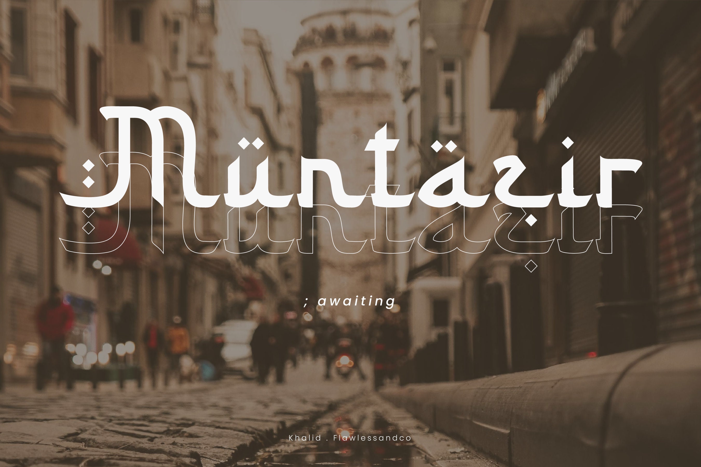 Khalid - Arabic Font, Challigraphy Font, Religi Font, Moslem Font ...