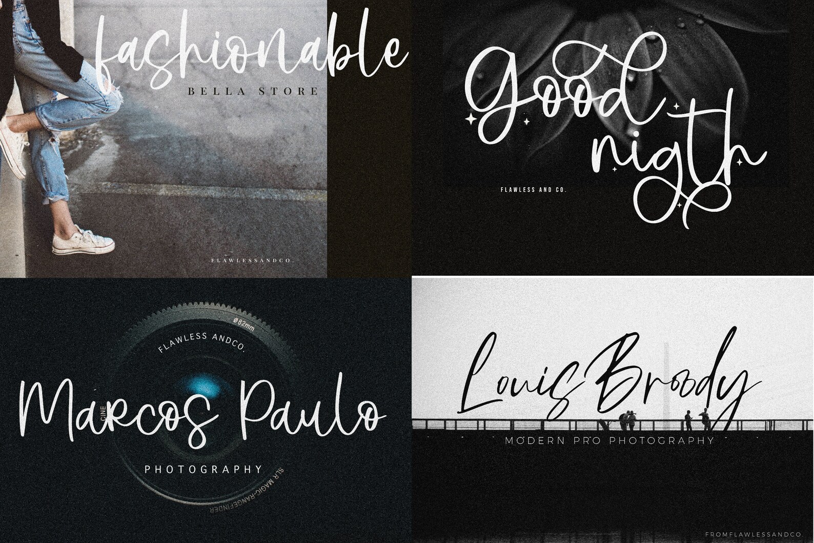 Modern Script Bundle Cricut Fonts, Procreate Fonts, Canva Fonts ...