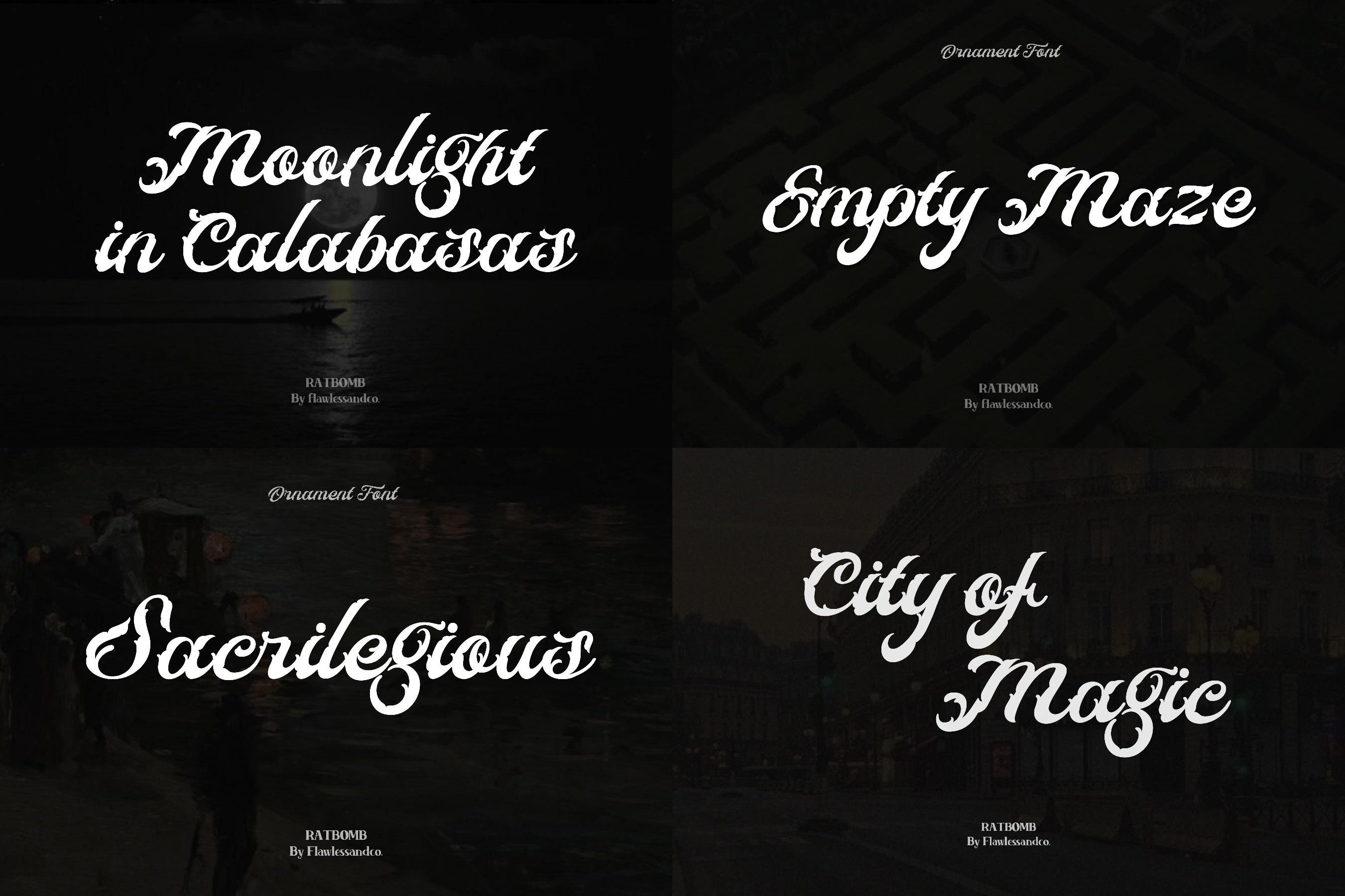 Blackletter Font Bundle - Blackletter Tatto Font, Blackletter Victorian ...