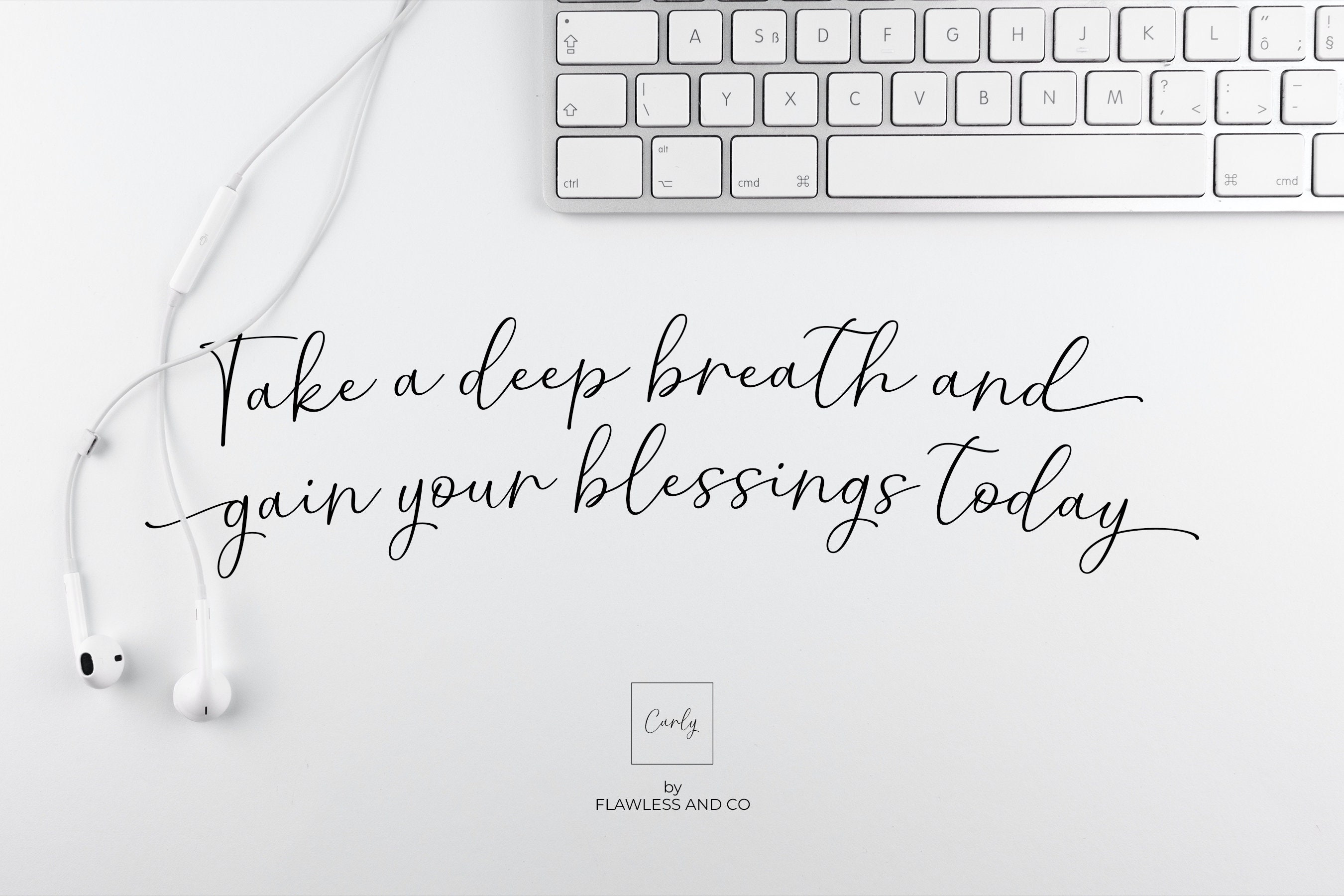 Carly Script Handwritten Script Font, Brush Font, Cricut Font, Procreate Fonts, Canva Fonts ...