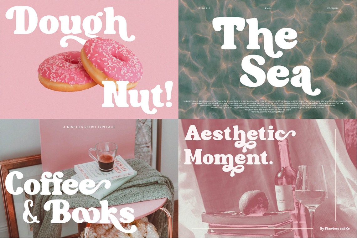 Groovy Retro Special Bundle Groovy Font Retro Font Hipster - Etsy