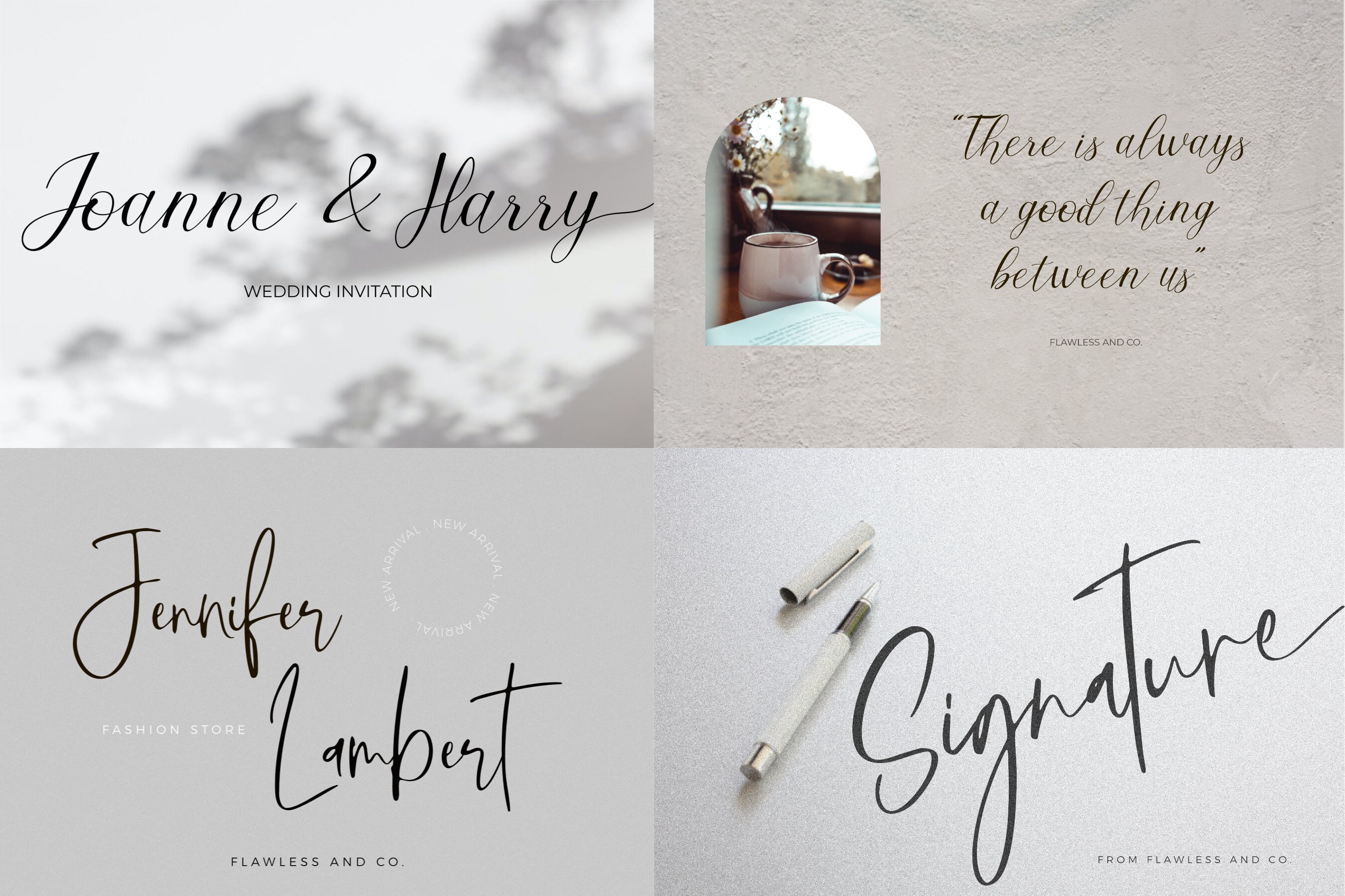 Modern Script Bundle Cricut Fonts Procreate Fonts Canva - Etsy