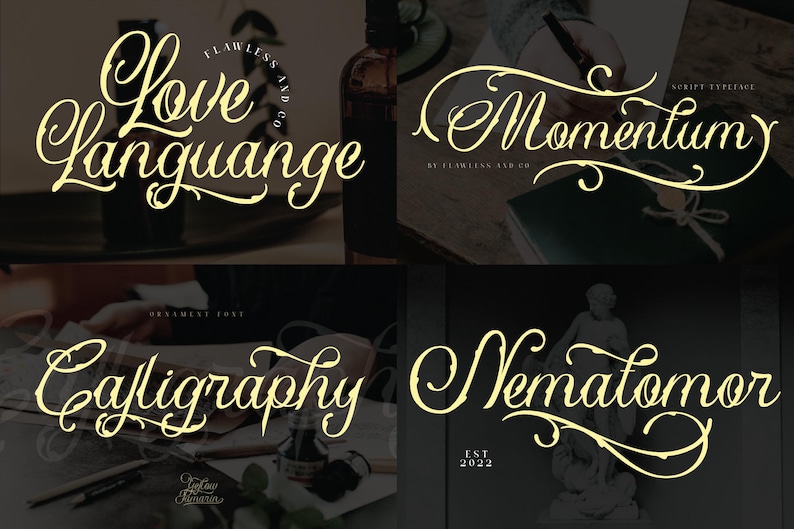 Blackletter Font Bundle - Blackletter Tatto Font, Blackletter Victorian ...