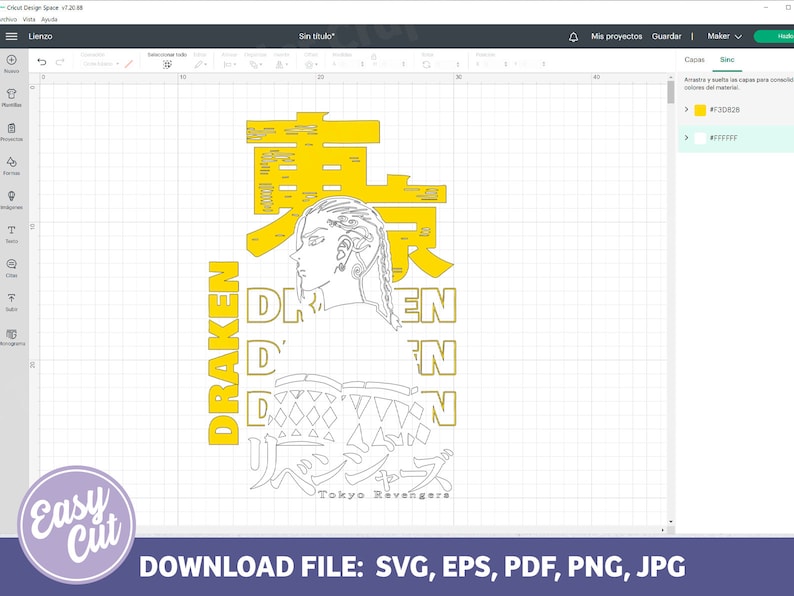 Draken, Anime, T Shirt Anime, Tokyo, Svg, Anime Svg - Etsy