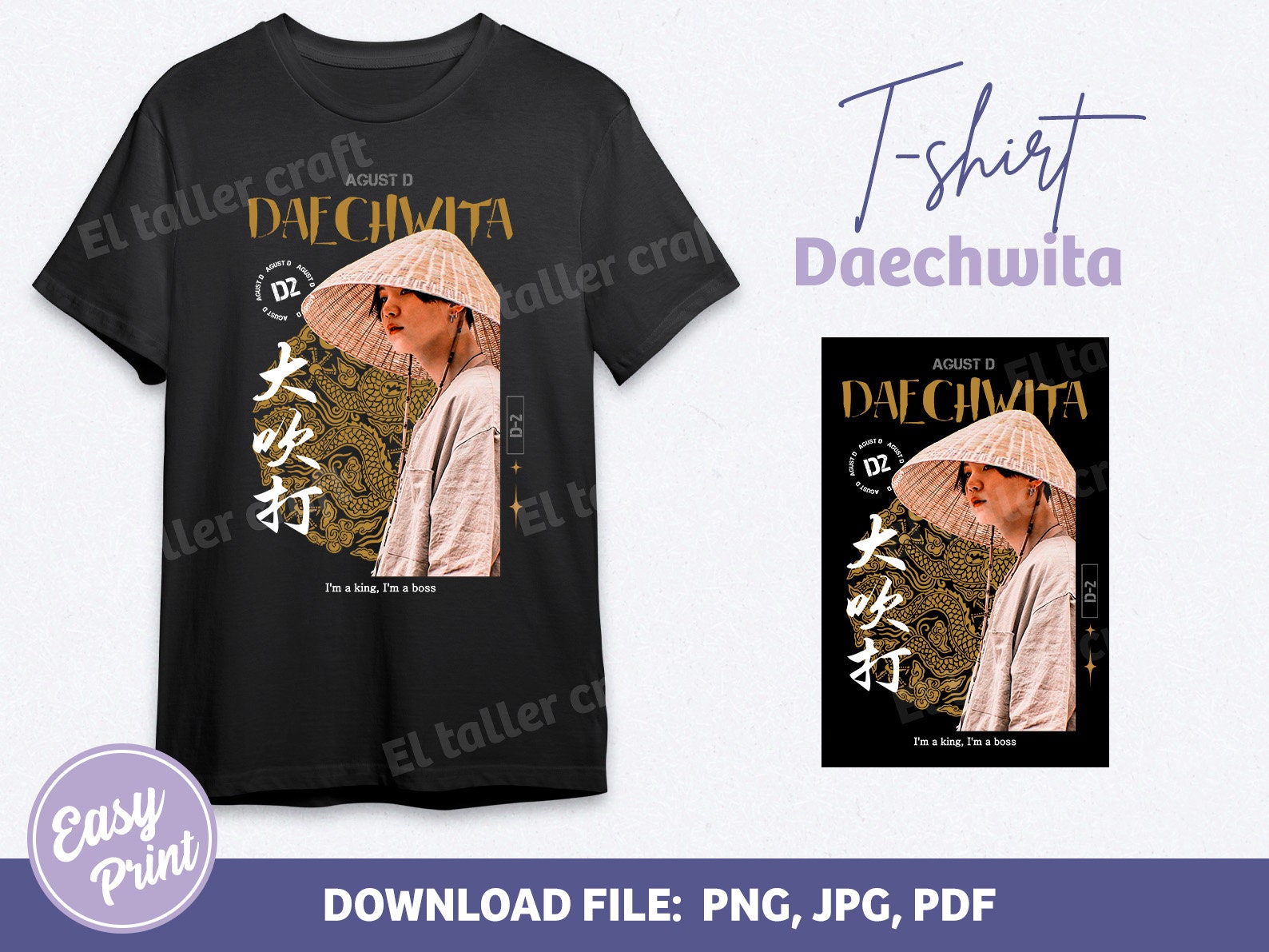 Suga, BTS, Agustd, Daechwita, Suga Tour, T Shirt, T-shirt Png, Digital ...
