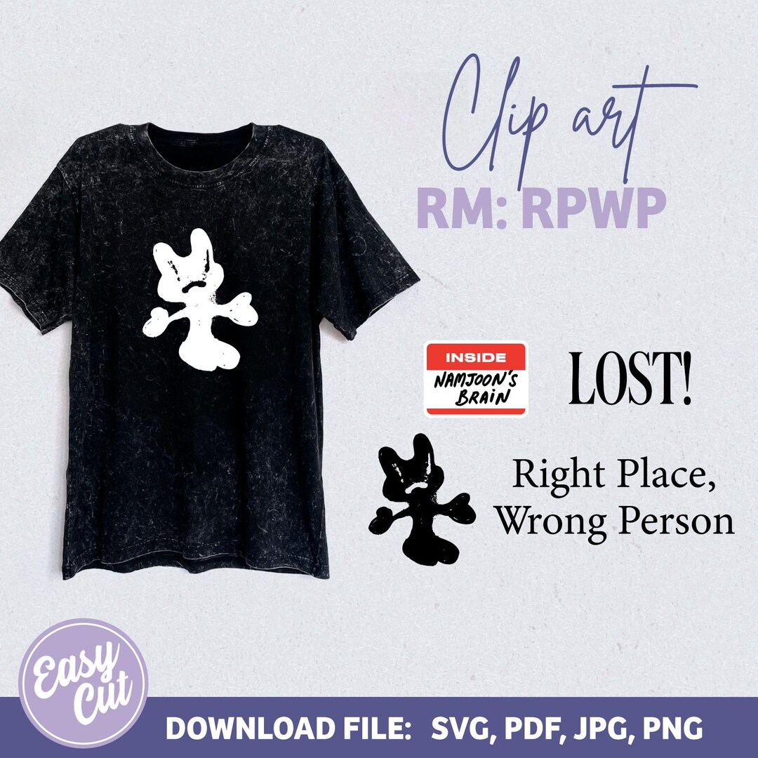 Rm, K Pop, Rpwp, Right Place Wrong Person, Kpop Sublimation, Kpop Merch ...