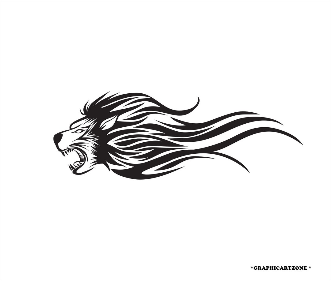 Lion Head Svg, Lion Silhouette Svg, Silhouette Cameo, African Svg ...