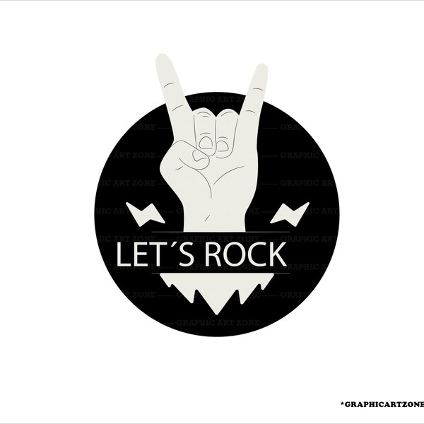 I Love Rock N Roll Svg - Etsy