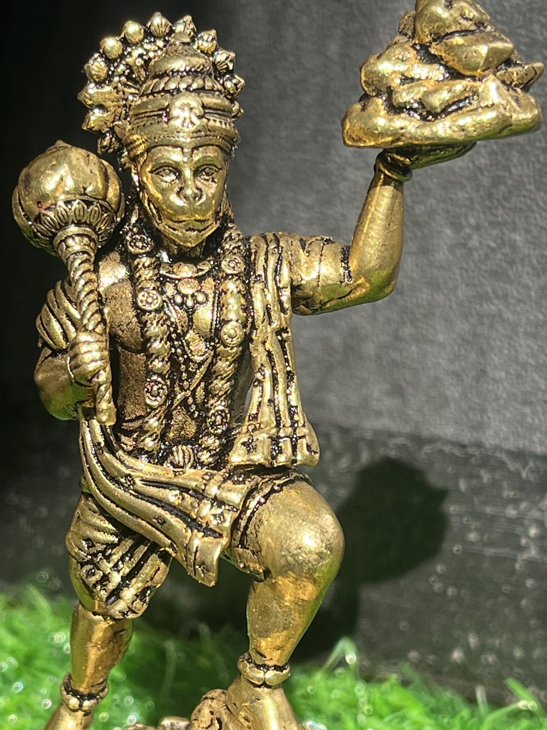 Brass Hanuman Idol: Ram Devotee, Symbol of Strength - Etsy UK