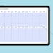 Two Week Planner, Printable, Fillable, Lined, Double Rowed, Mon/sun ...