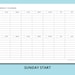 Two Week Planner, Printable, Fillable, Lined, Double Rowed, Mon/sun ...
