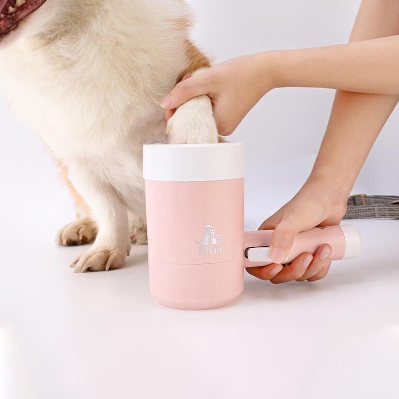 Automatic Paw Washing Mud Buster - Soft Silicone Dog Foot Washer - Dog ...