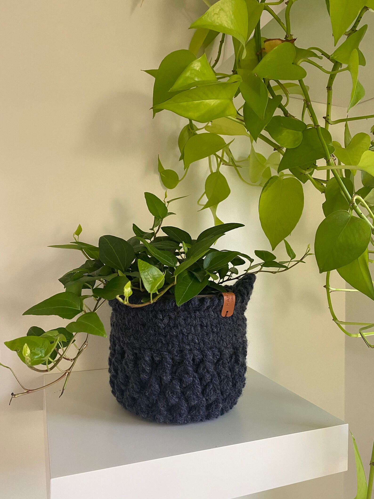 Plant Basket with Handles Plant Pot Cover Plant Pot Sleeve | Etsy