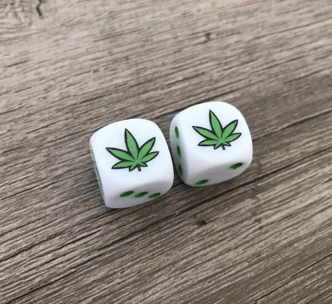 Weed Cannibis Marijuana Dice for Games - Etsy