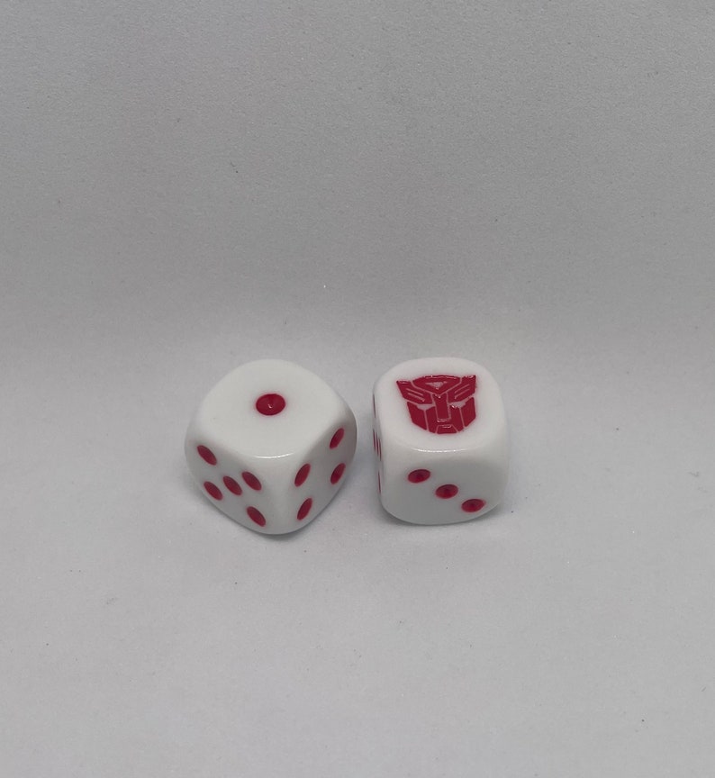 Transformer Autobots Inspired Dice for Games - Etsy