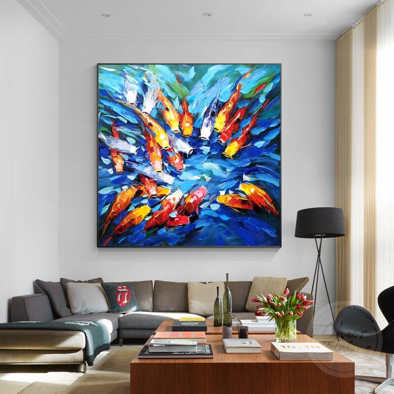 Coi Fish Wall Art - Etsy