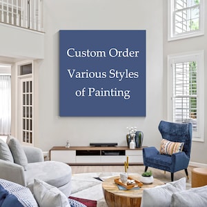 Custom Painting, Original Painting, Custom Order, Palette Knife Art ...