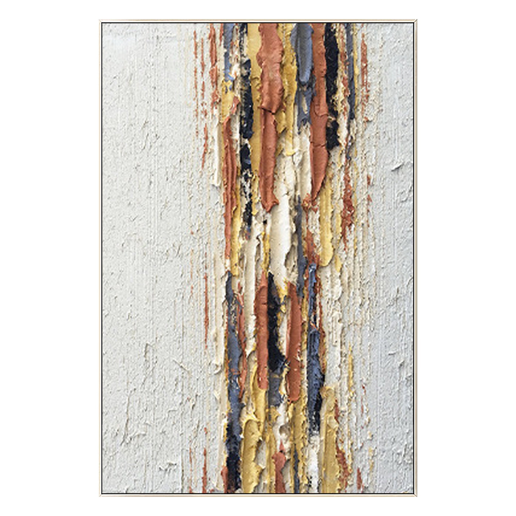 Modern Abstract Brown Beige Painting Heavy Texture Painting - Etsy